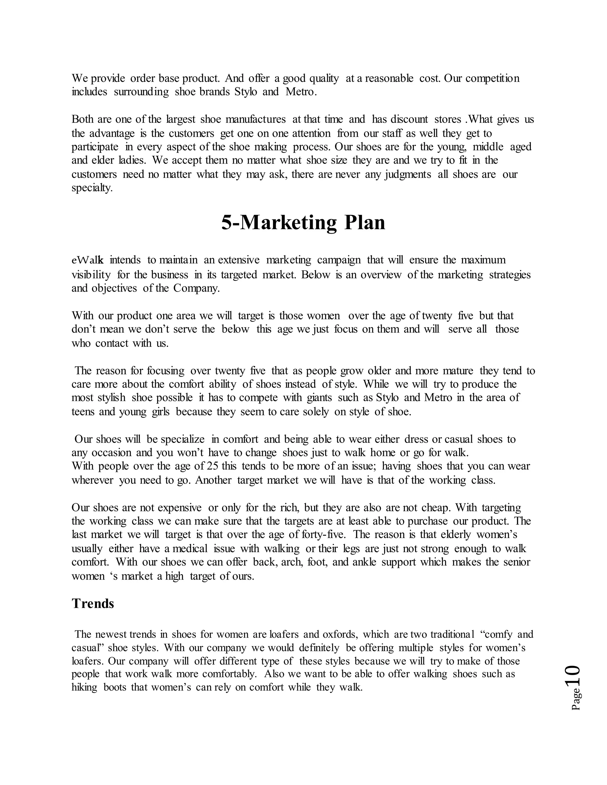 Entrepreneurship project report | DOCX