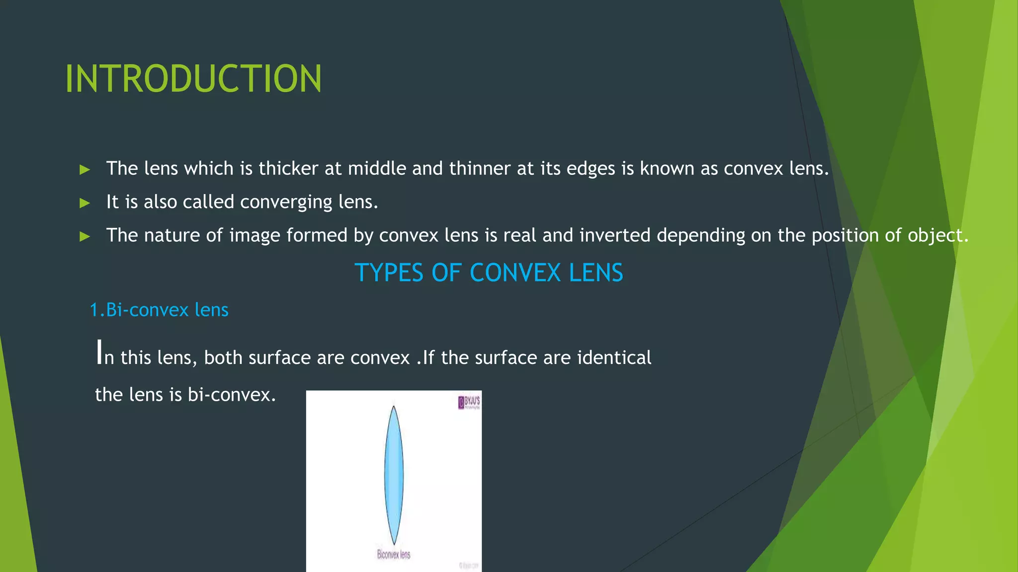 presentation on lens | PPTX