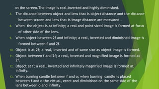 presentation on lens | PPTX