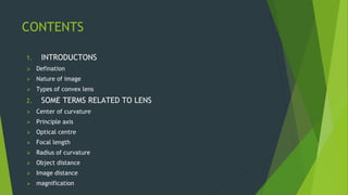 presentation on lens | PPTX