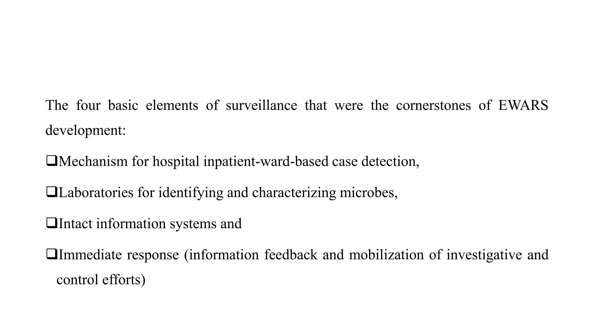 Early Warning And Reporting System (EWARS) in Nepal | PPTX