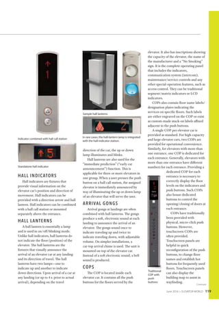 Elevator Signal Fixtures Elevator World June 2016 | PDF
