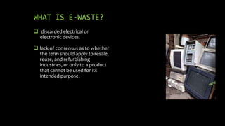 E waste | PPT