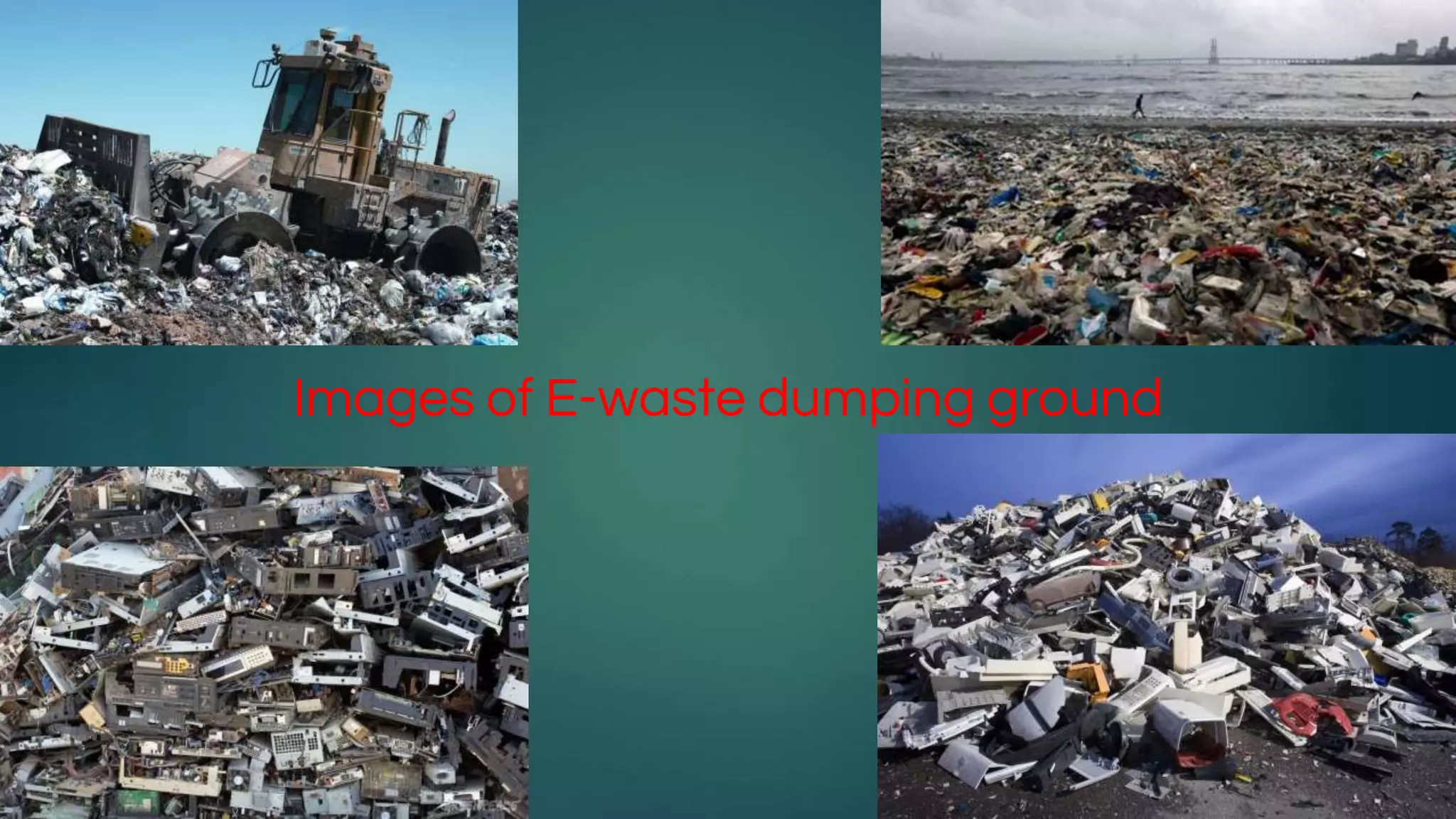 E waste and its impact on India | PPTX