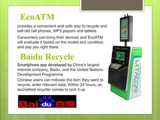 A REVIEW TO E WASTE : ENVIRONMENTAL HAZARDS & CURRENT MANAGEMENT | PPT