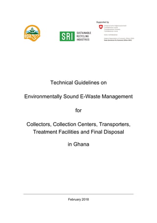 E waste guidelines-ghana-2018_epa-sri | PDF | Environmental Services ...
