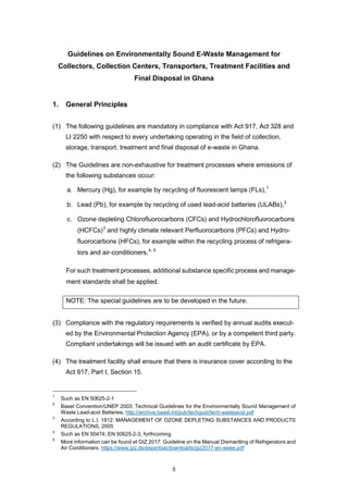 E waste guidelines-ghana-2018_epa-sri | PDF | Environmental Services ...