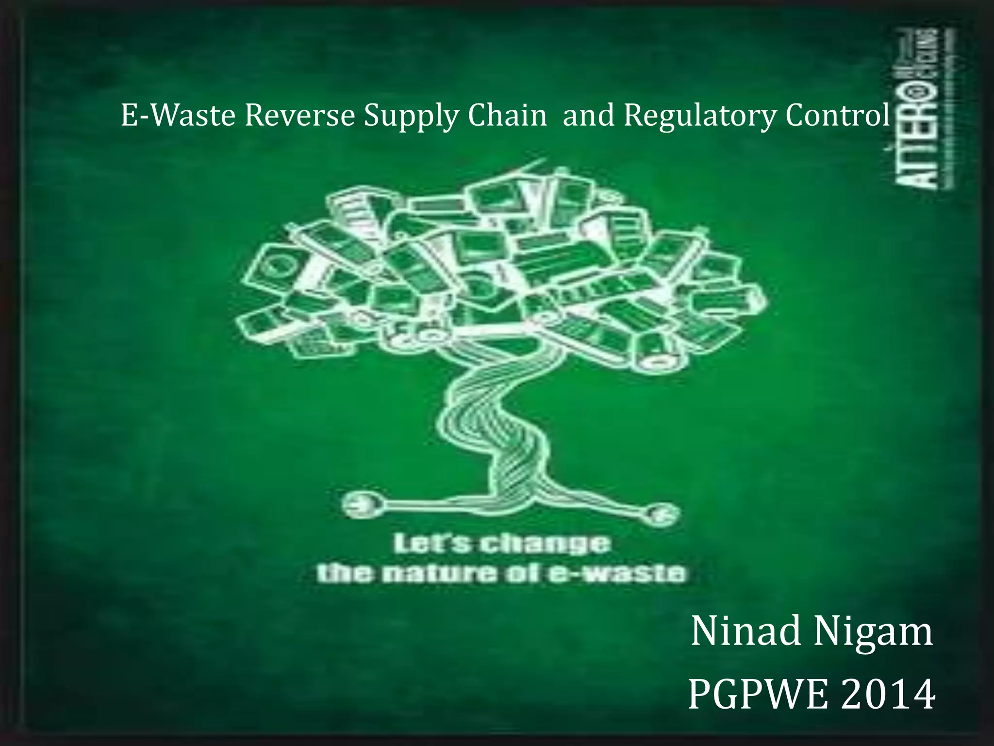 E waste disposal supply chain | PPT