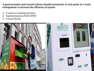 E waste disposal supply chain | PPT