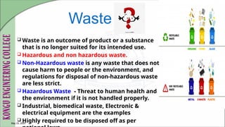 E-waste and E waste management rules .pptx