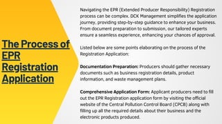 Simplifying E-Waste Management: The Need for EPR Registration | PDF