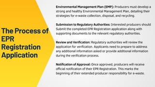 Simplifying E-Waste Management: The Need for EPR Registration | PDF