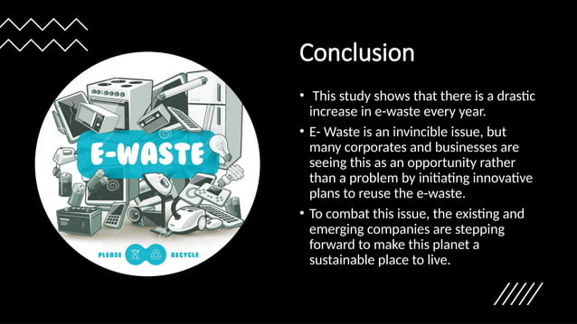 Ewaste Research study paper presentation | PPT