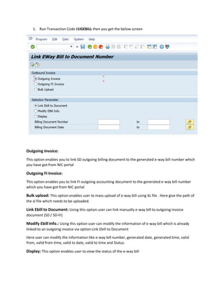 Ewaybill solution process | PDF