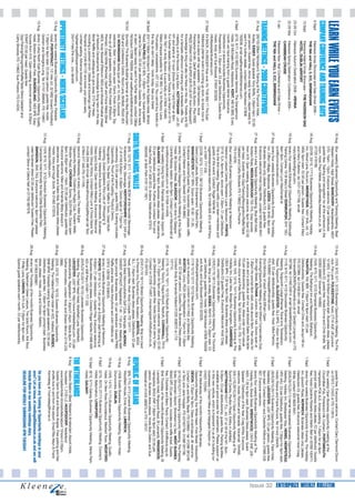 KLEENEZE Ewb 32 | PDF | Government Support and Welfare | Financial ...