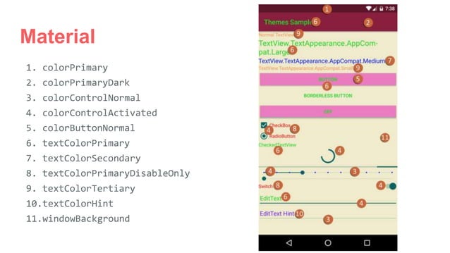 Themes & Styles - Android Mubasher | PPT