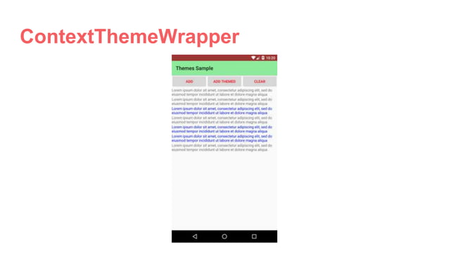 Themes & Styles - Android Mubasher | PPT
