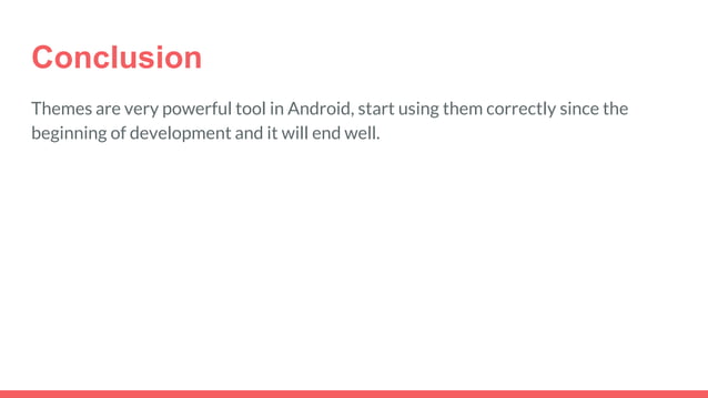 Themes & Styles - Android Mubasher | PPT