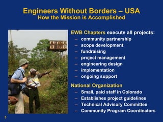 Engineers Without Borders presentation | PPT