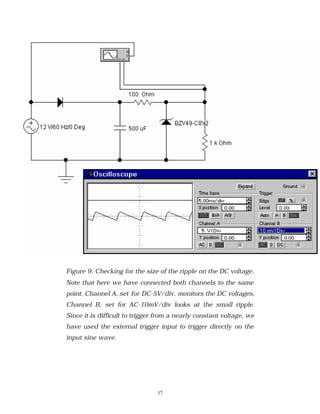Electronics workbench tutorial for simulation of circuits | PDF