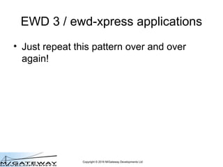 EWD 3 Training Course Part 8: Anatomy of the QEWD Messaging Cycle | PDF | Internet | Computing