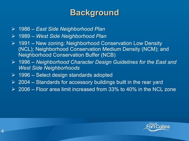 East & West Side design Standards | PPT