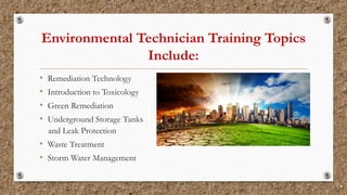 Environmental Technician Training | PPTX