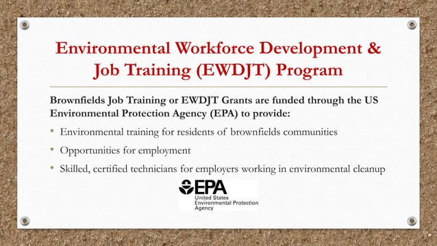 Environmental Technician Training Program | PPT