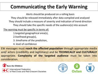 Early Warning - Early Action Mechanisms for Rapid Decision Making | PPTX