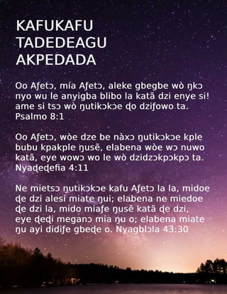 Ewe Praise Worship Thanksgiving Tract | PDF