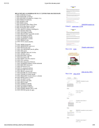 Ewes y osain | PDF