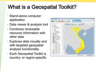 Assessing Renewable Energy Potential Using the Geospatial Toolkit (GsT ...