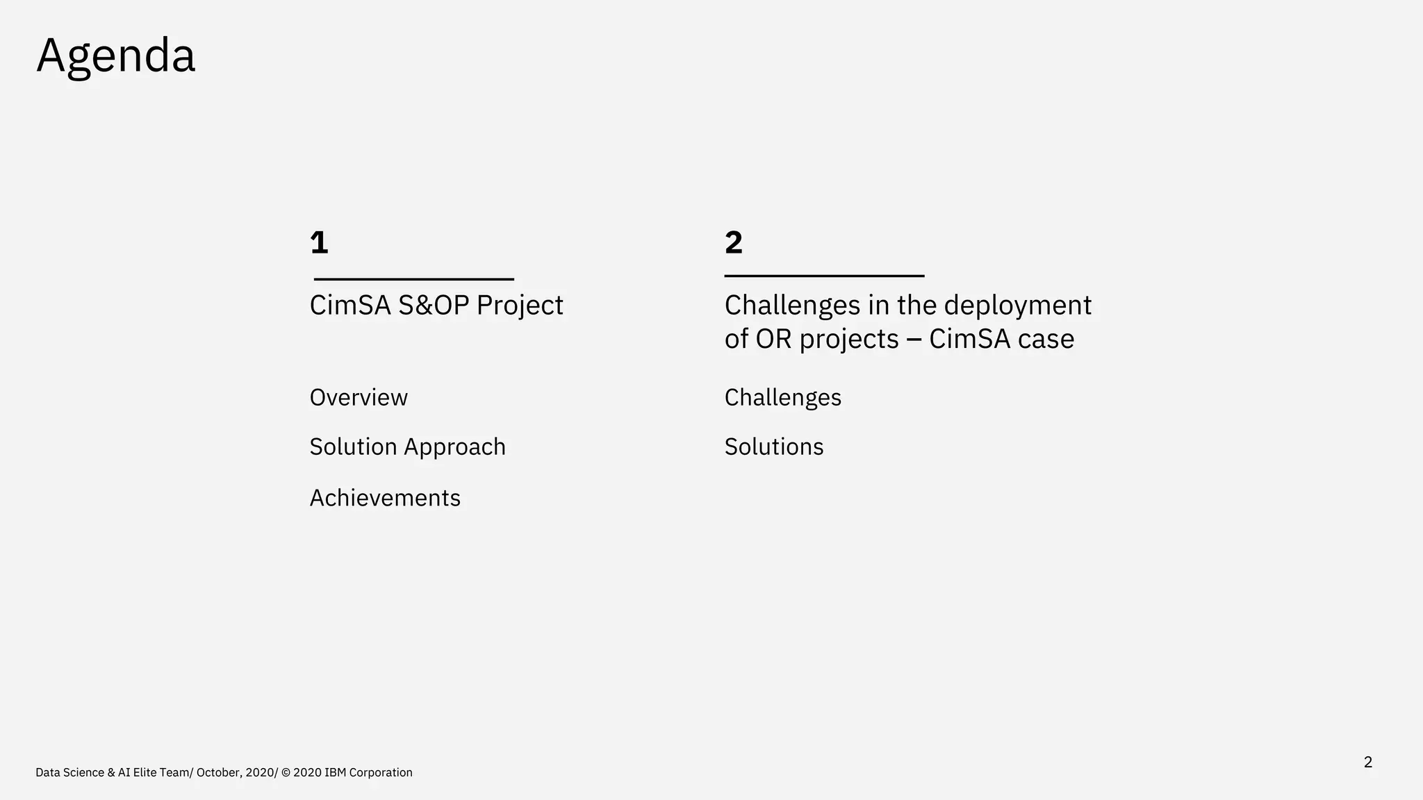 Sales and Operations Planning (S&OP) at CIMSA | PPT