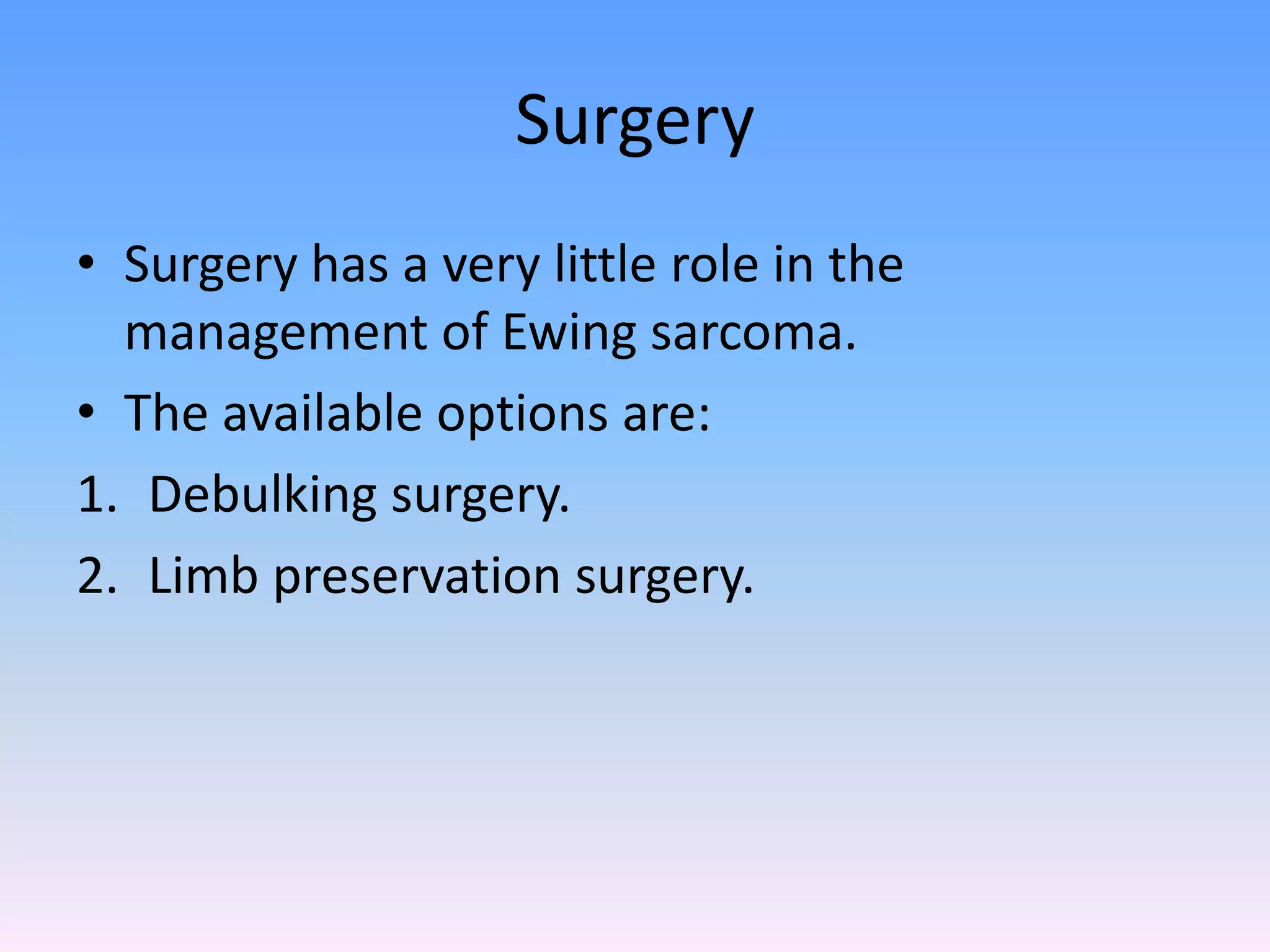 Ewing sarcoma | PPSX