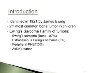 Ewings sarcoma | PPT