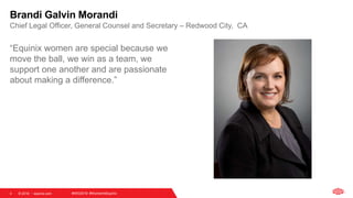 Equinix Women's Leadership Network Celebrates International Women's Day ...