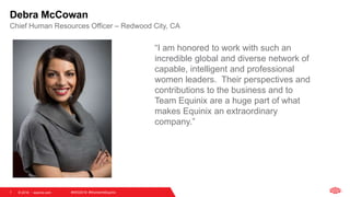 Equinix Women's Leadership Network Celebrates International Women's Day ...