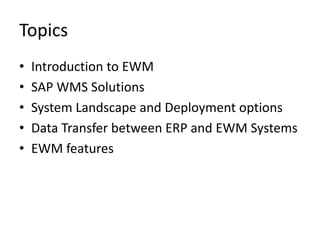 SAP EWM REAL TIME TRAINING @Proexcellency | PDF