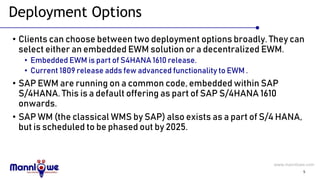 EWM.pptx | Cloud Computing | Internet