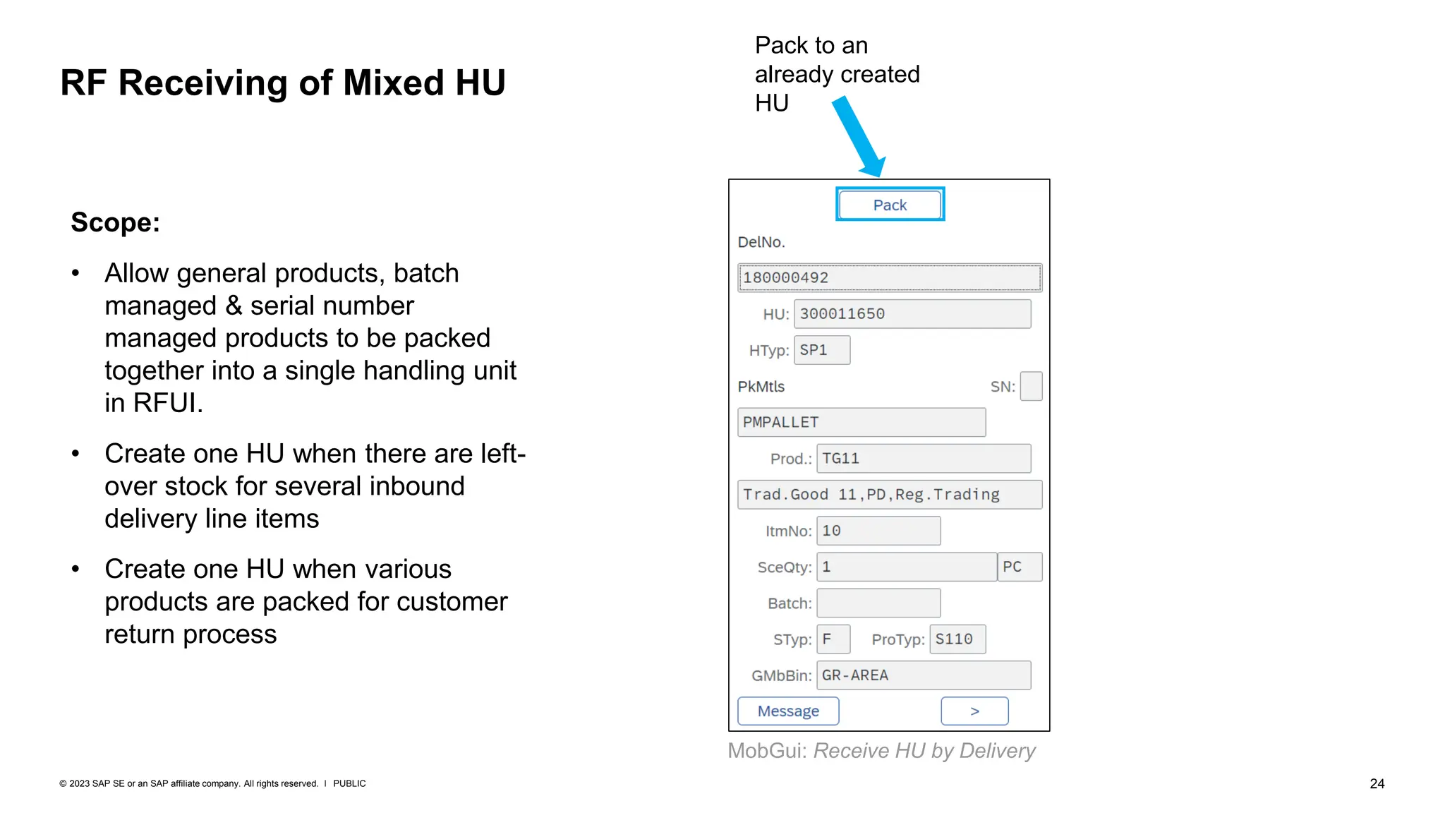 EWM2023 New Features for extended warehouse Management | PDF