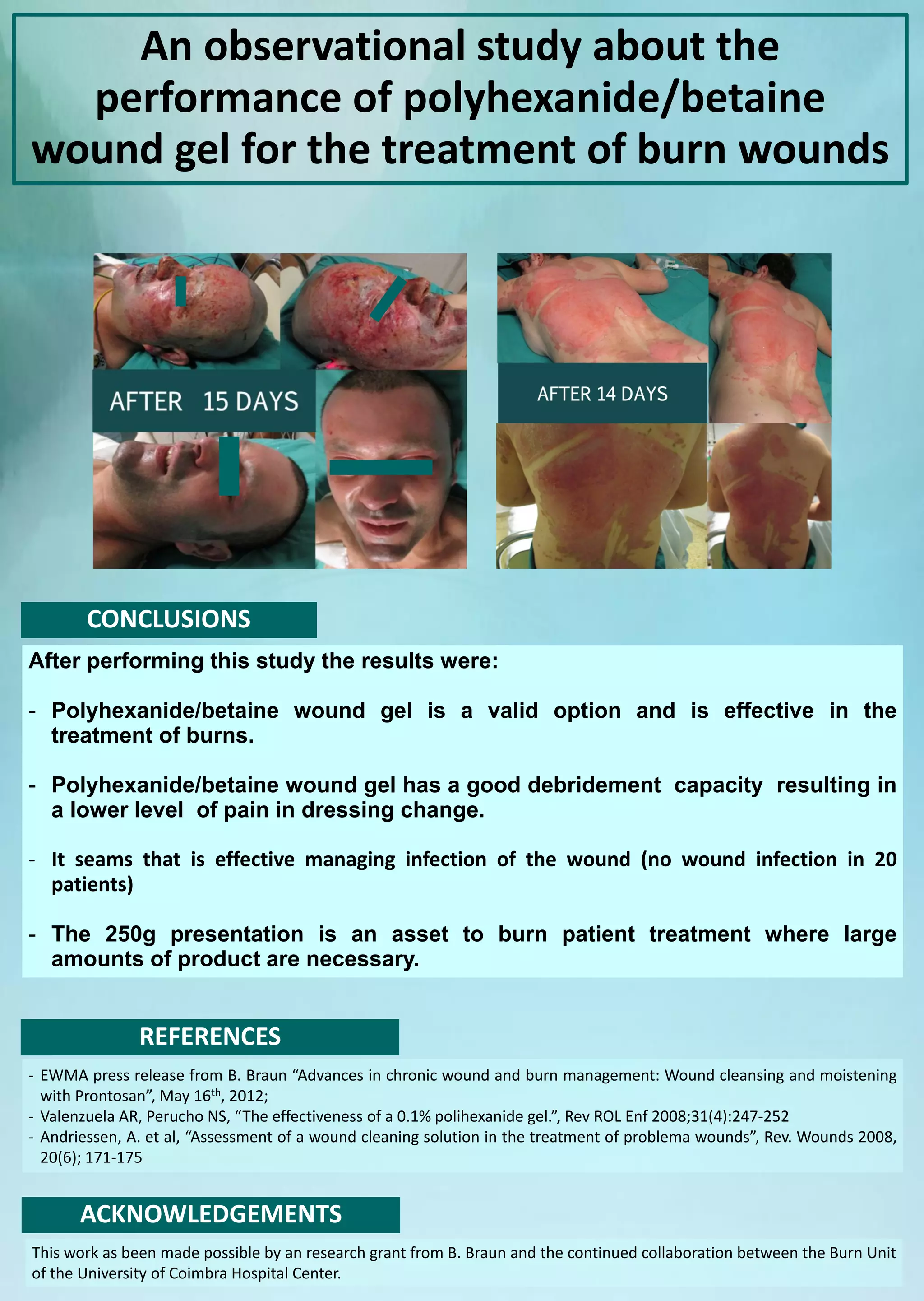 EWMA 2014 - EP436 AN OBSERVATIONAL STUDY ABOUT THE PERFORMANCE OF A ...