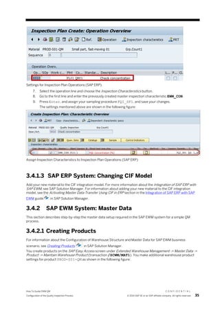 Ewm erp qm_basic_inspection_process | PDF