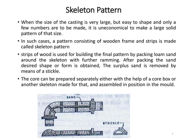 casting- Pattern types, pattern materials | PPT