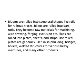 Rolling operation in metal forming | PPTX