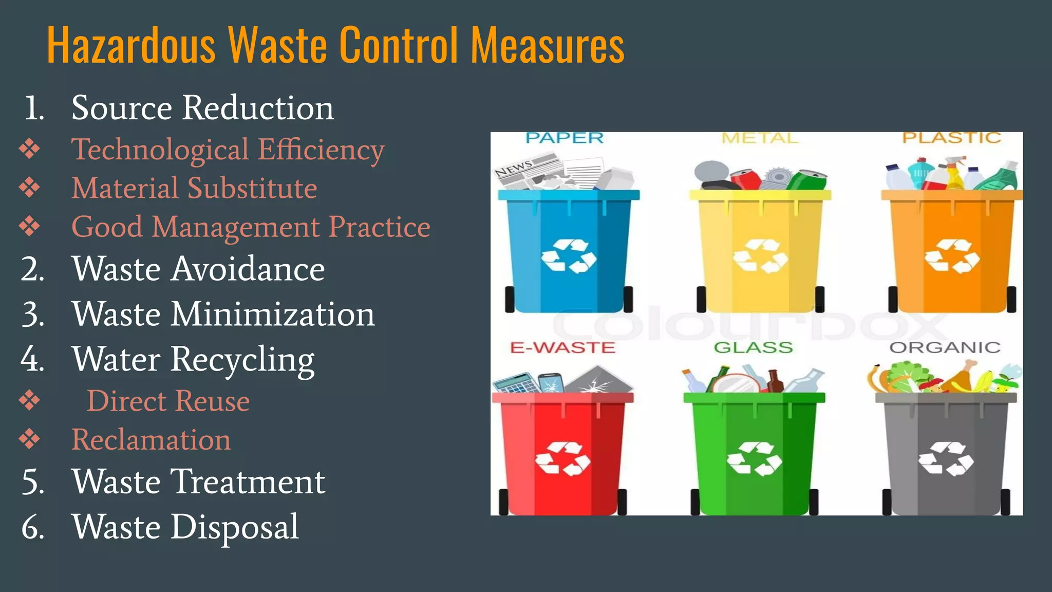 hazardous waste management | PPT