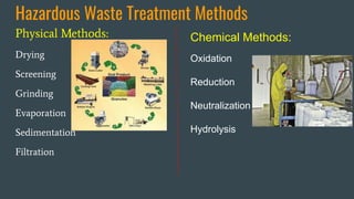 hazardous waste management | PPT