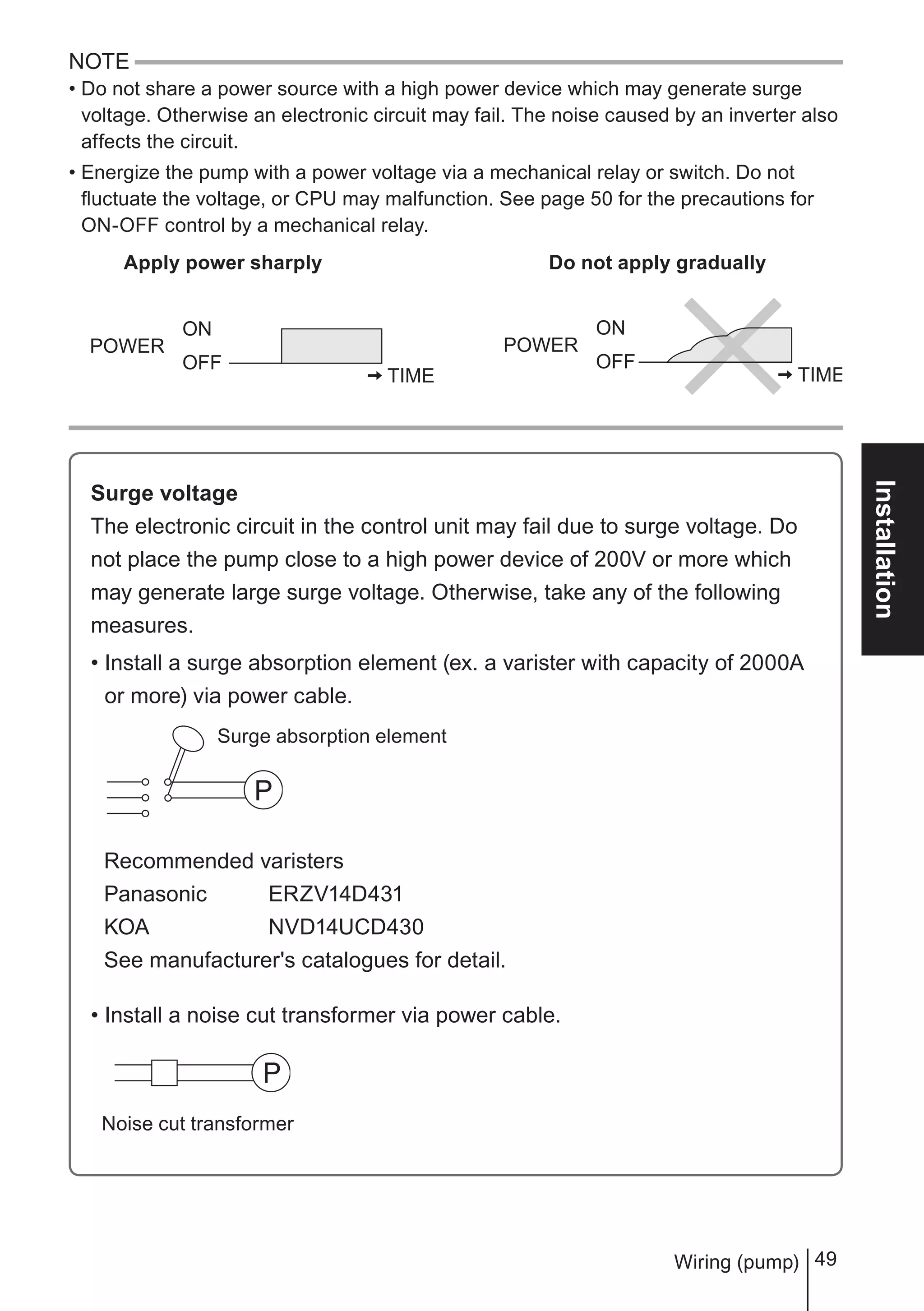 EWN-Y Series Metering Pump | PDF