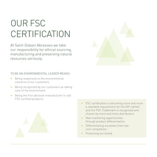 Broschyr FSC-certifierade slipprodukter | PDF