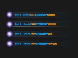 Eworld2011回顾 | PPT