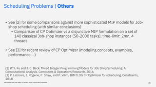 Constraint Programming - An Alternative Approach to Heuristics in Scheduling | PPT